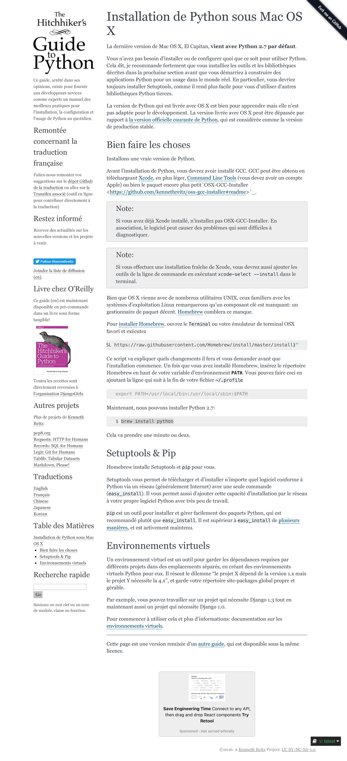 Installation de Python sur Mac OS X : Guide et Meilleures Pratiques ...