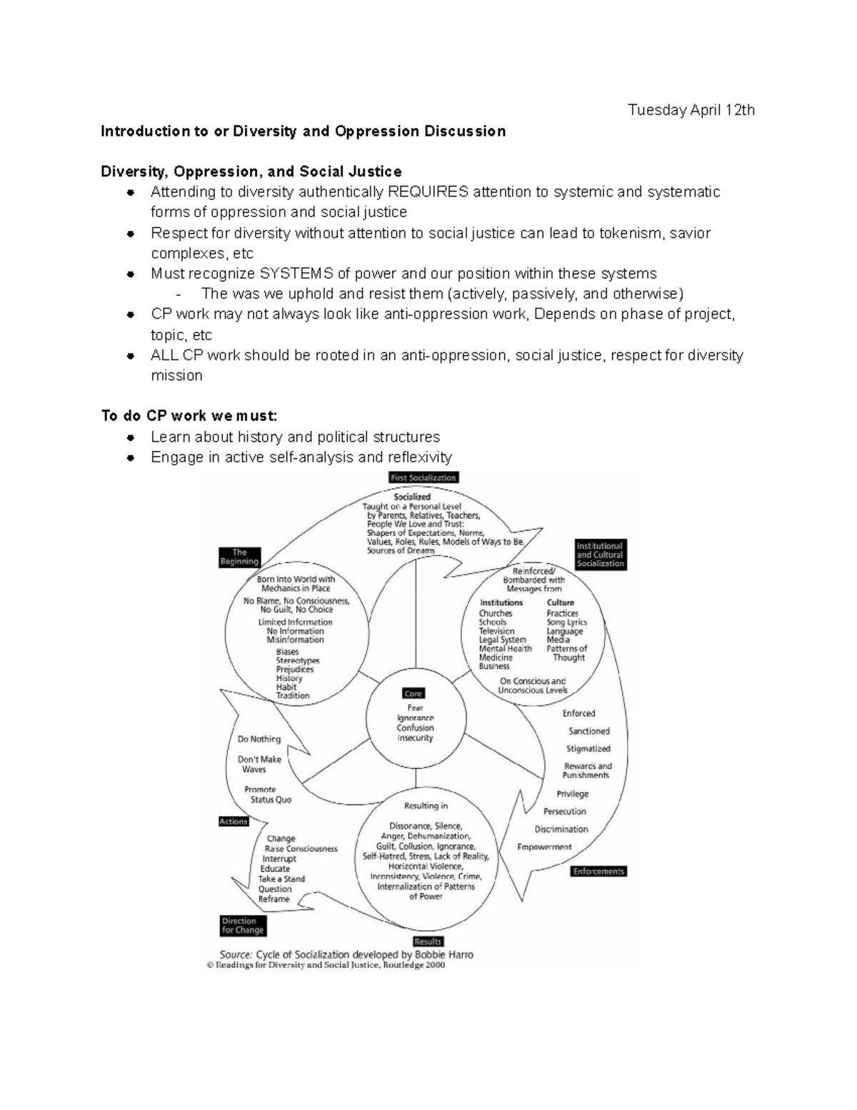 Week 3 Notes Psychology - Tuesday April 12th Introduction to or ...