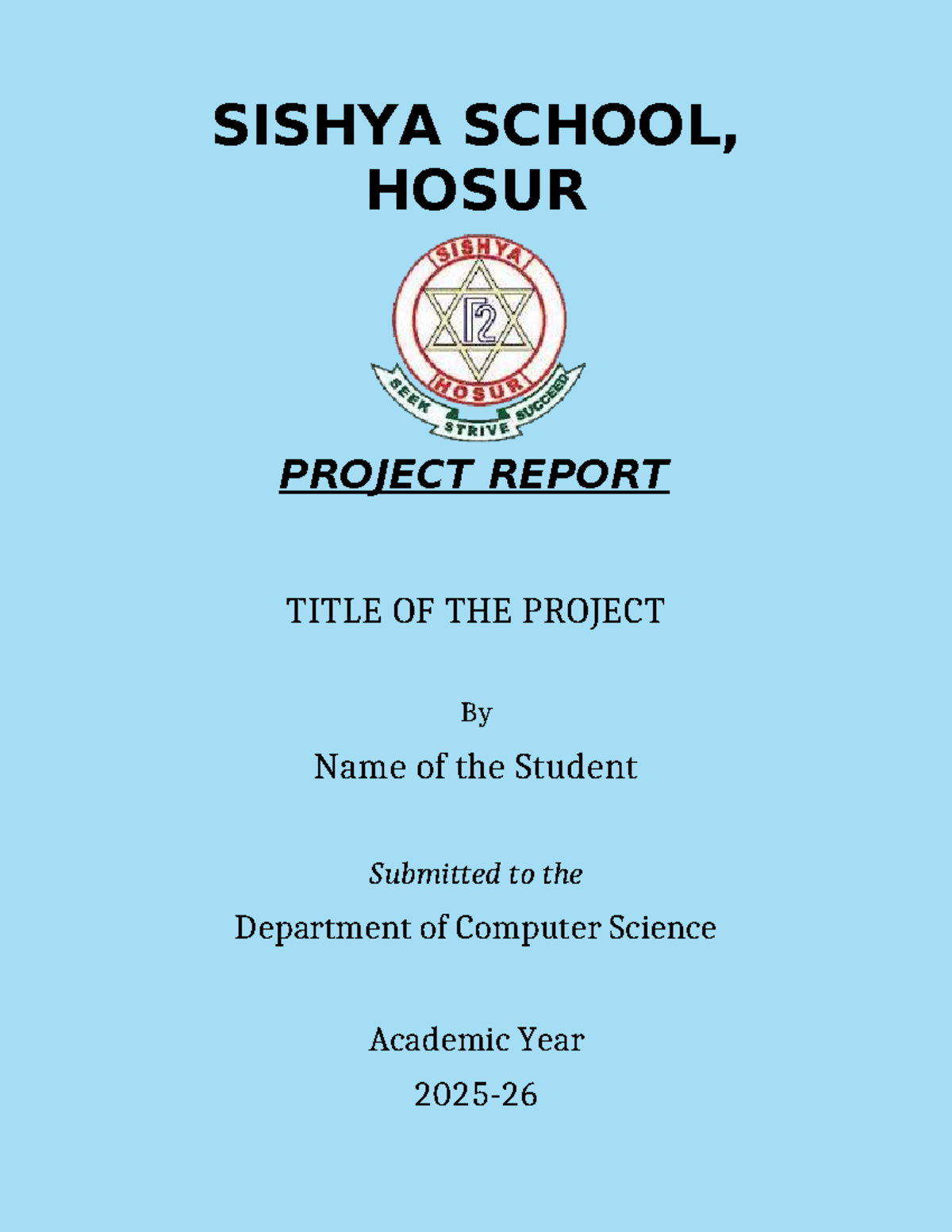 Csprojectfirstpage e43c334efc864b8aa0cc63c108b2ff96 36372 - Maths Class ...