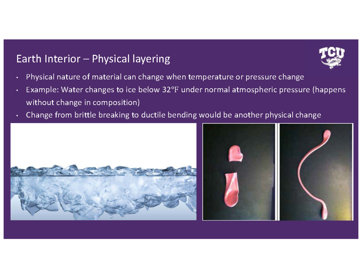 Earth Interior: Physical Layering & Geothermal Gradients (GEOL 101 ...