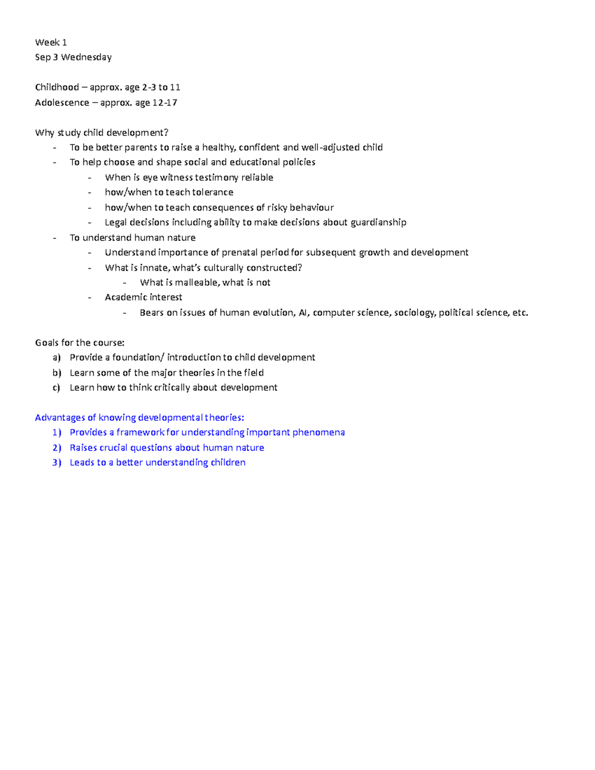 PSYC315 Midterm I: Child Development Theories and Influences - Studocu