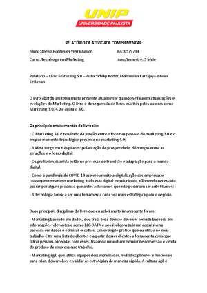 Manual de Atividades Complementares 2-2023 Final - Material de apoio desenvolvido exclusivamente ...