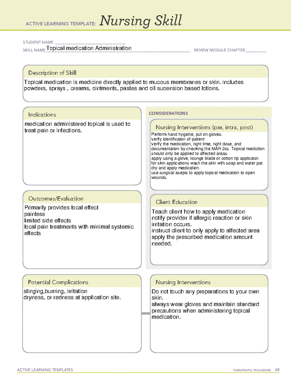 Caring for a Client Who is Immunocompromised - ACTIVE LEARNING ...
