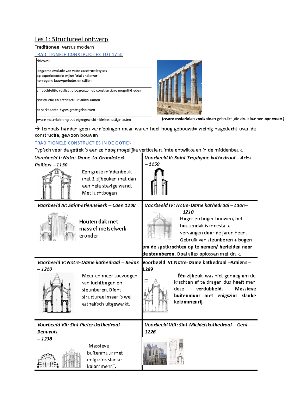 structuur verdiepend - Les 1: Structureel ontwerp Traditioneel versus ...