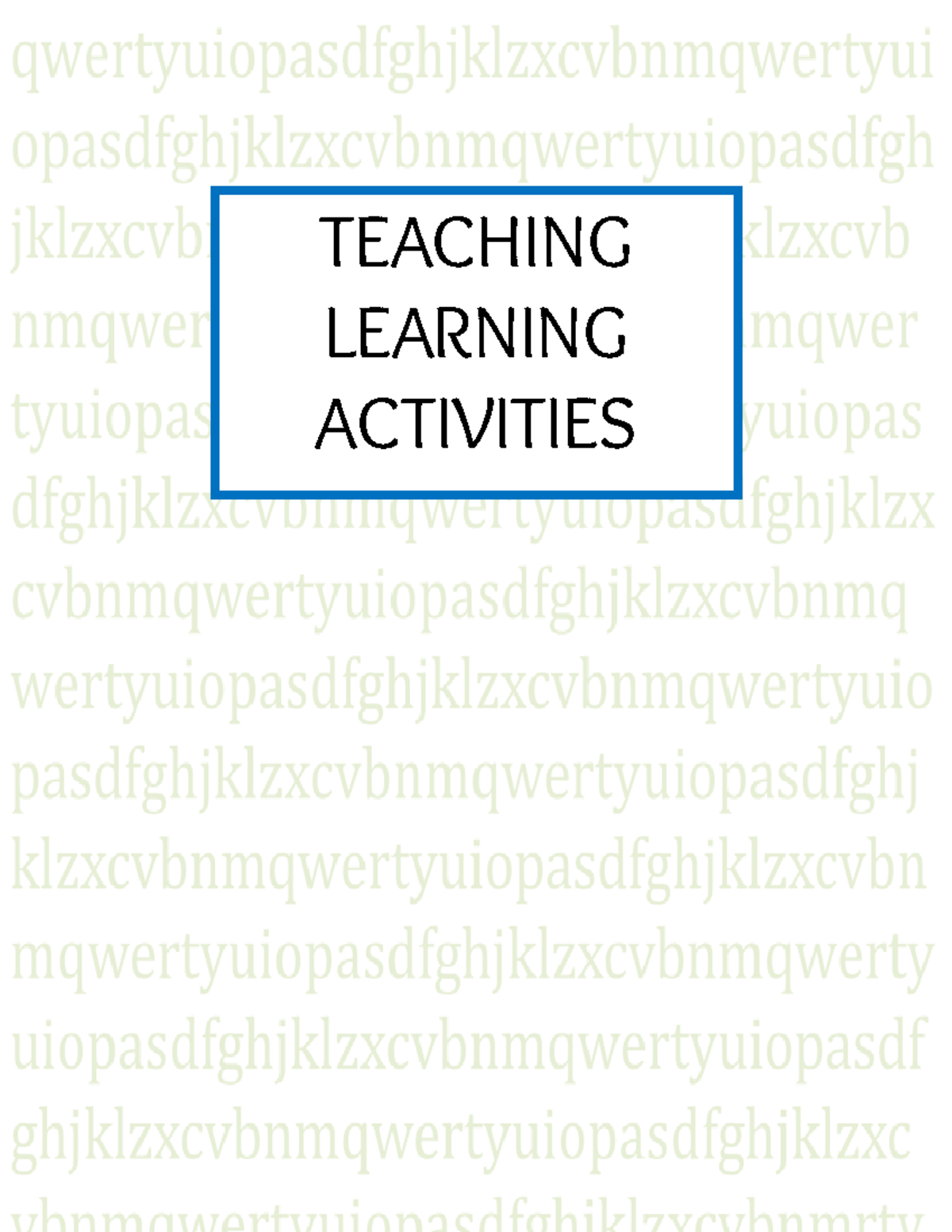 Teaching Learning Activities (TLA): Methods & Techniques Explained ...