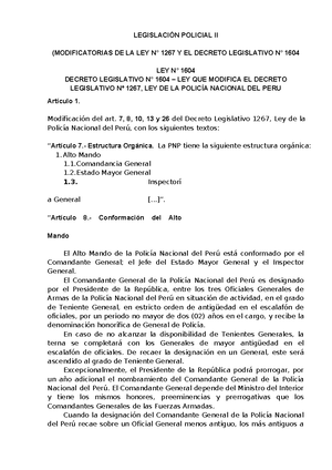 EL Parte Policial Y SUS Tipos - ESCUELA DE EDUCACIÓN SUPERIOR TÉCNICO ...