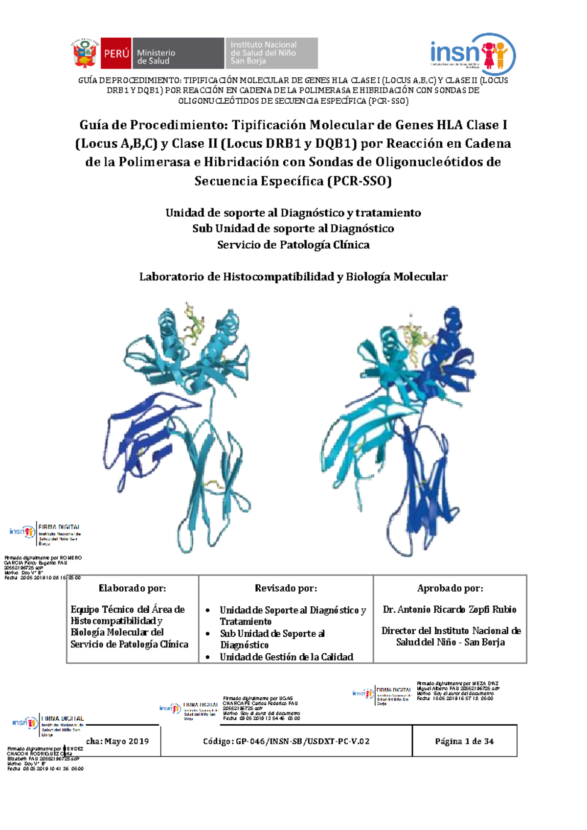 GP 046 - Guía de Procedimiento para Tipificación HLA por PCR-SSO - Studocu