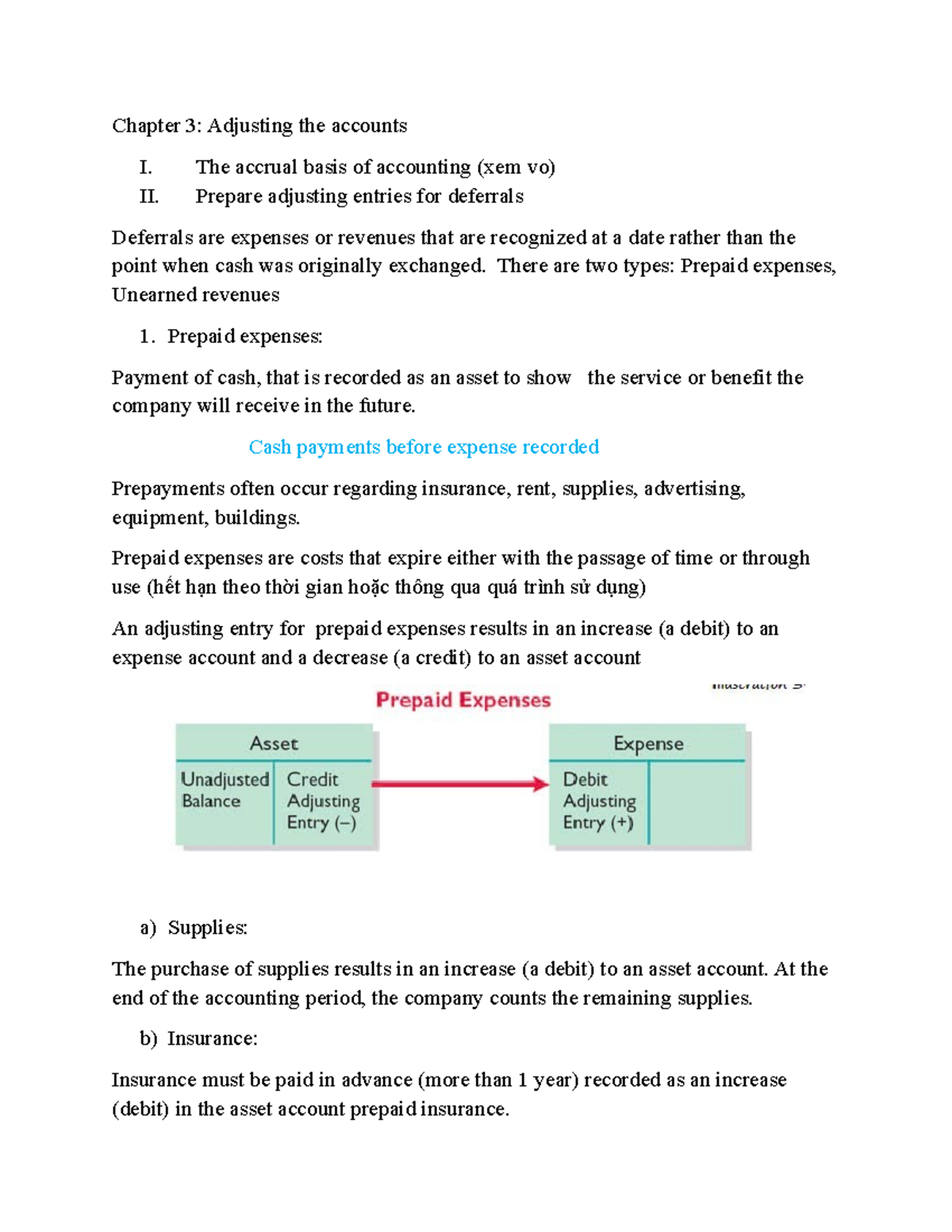 Chapter 3: Adjusting Accounts & Accrual Basis of Accounting (ACCT101 ...