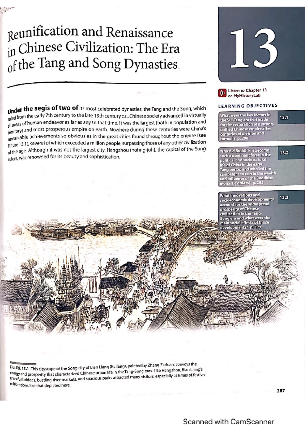 Chapter 13: Reunification and Renaissance in Chinese Civilization (Tang ...