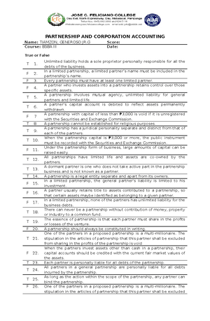 Reviewer for Accountancy - QUALIFYING EXAM REVIEWER THEORIES FROM ...