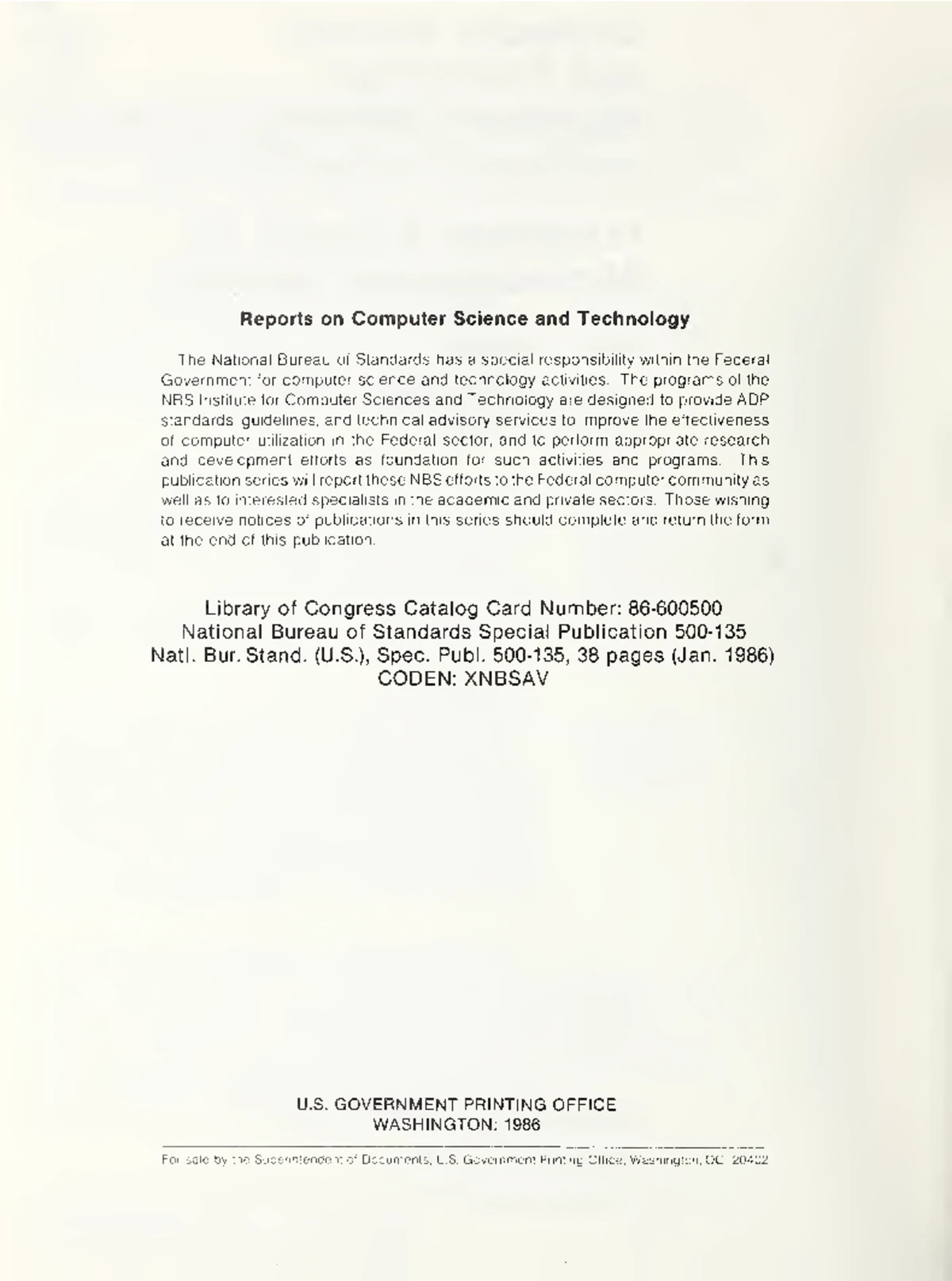 Integrated software application - Computer Science and Technology ####### PUBLICATIONS NBS ...