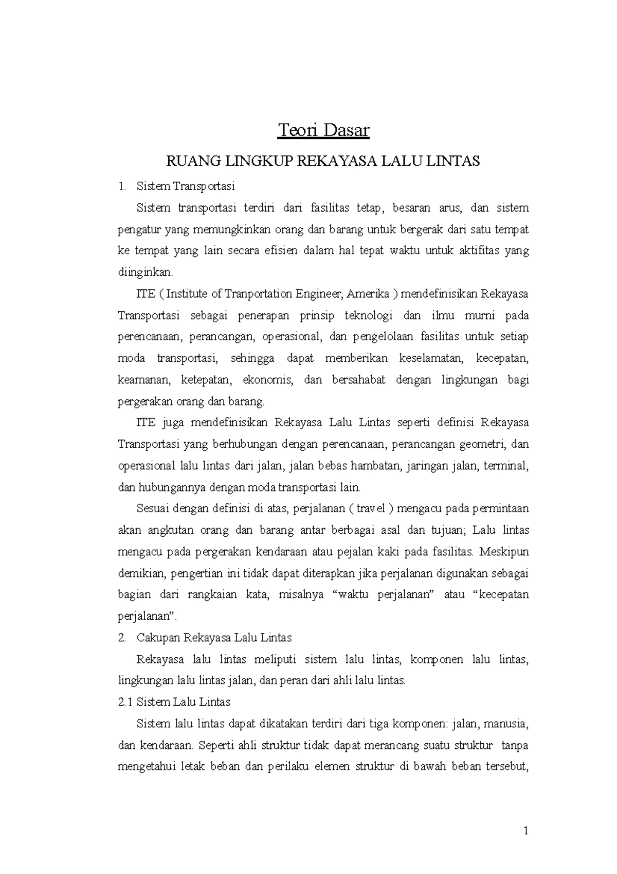 Teknik Sipil_Penentuan Trase Rencana Jalan - PENENTUAN TRASE RENCANA ...