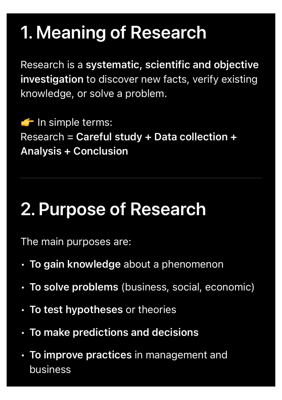 BBA RM Unit 1: Understanding Research Concepts and Design - Studocu