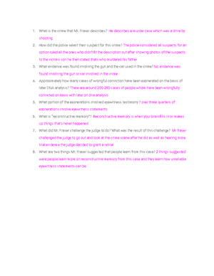 Frog Dissection Lab Report - Amir Torrence Frog Dissection Lab Report ...