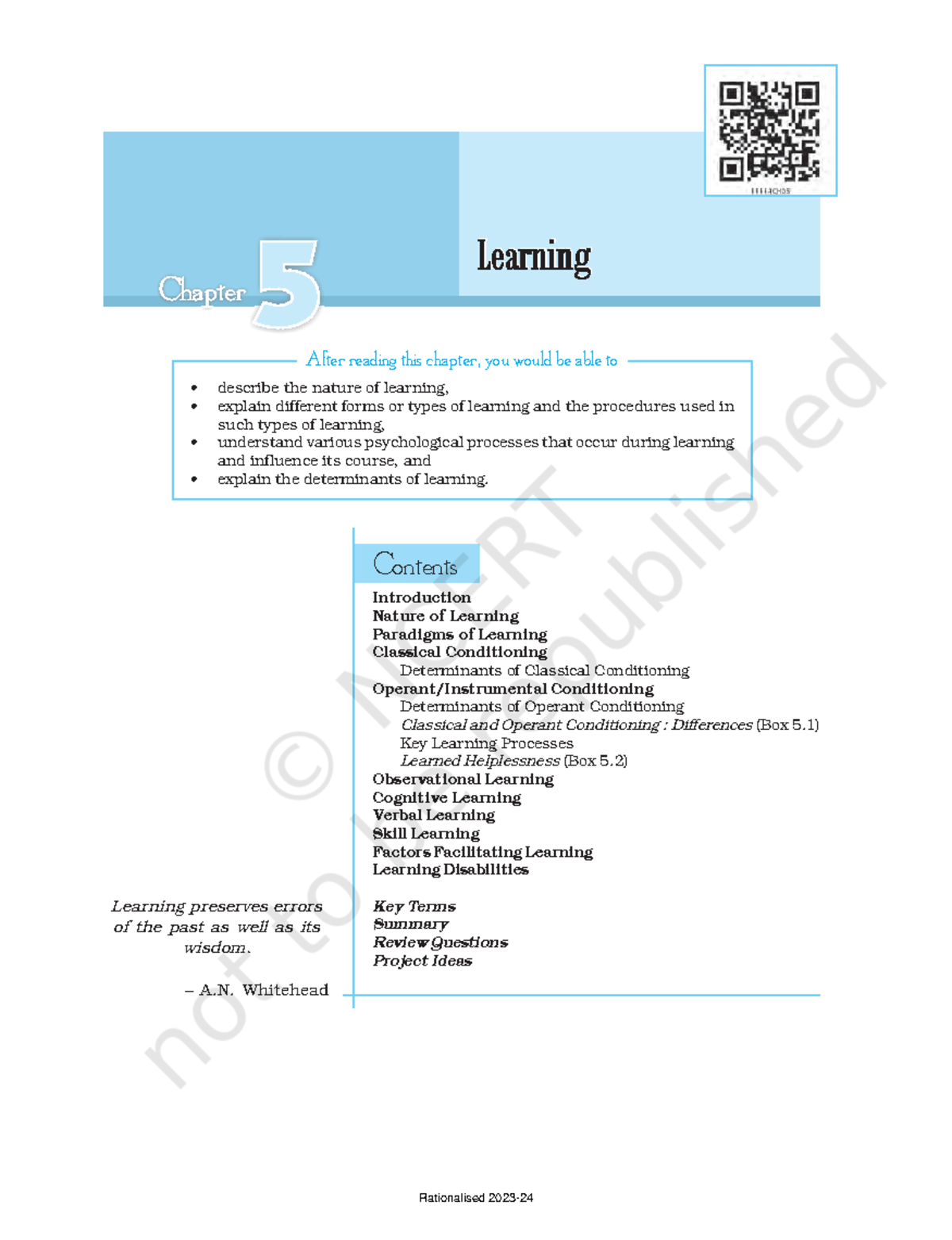 Psycology chapter 5 - Chapter 5 - Studocu