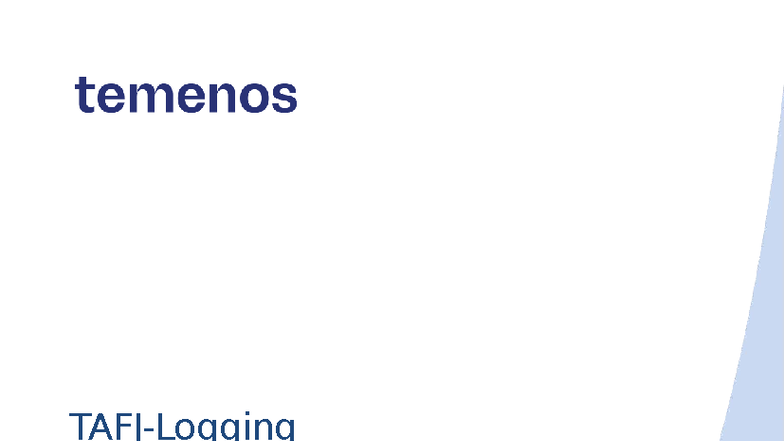 R24 TAFJ Logging Configuration and Updates Guide - Studocu