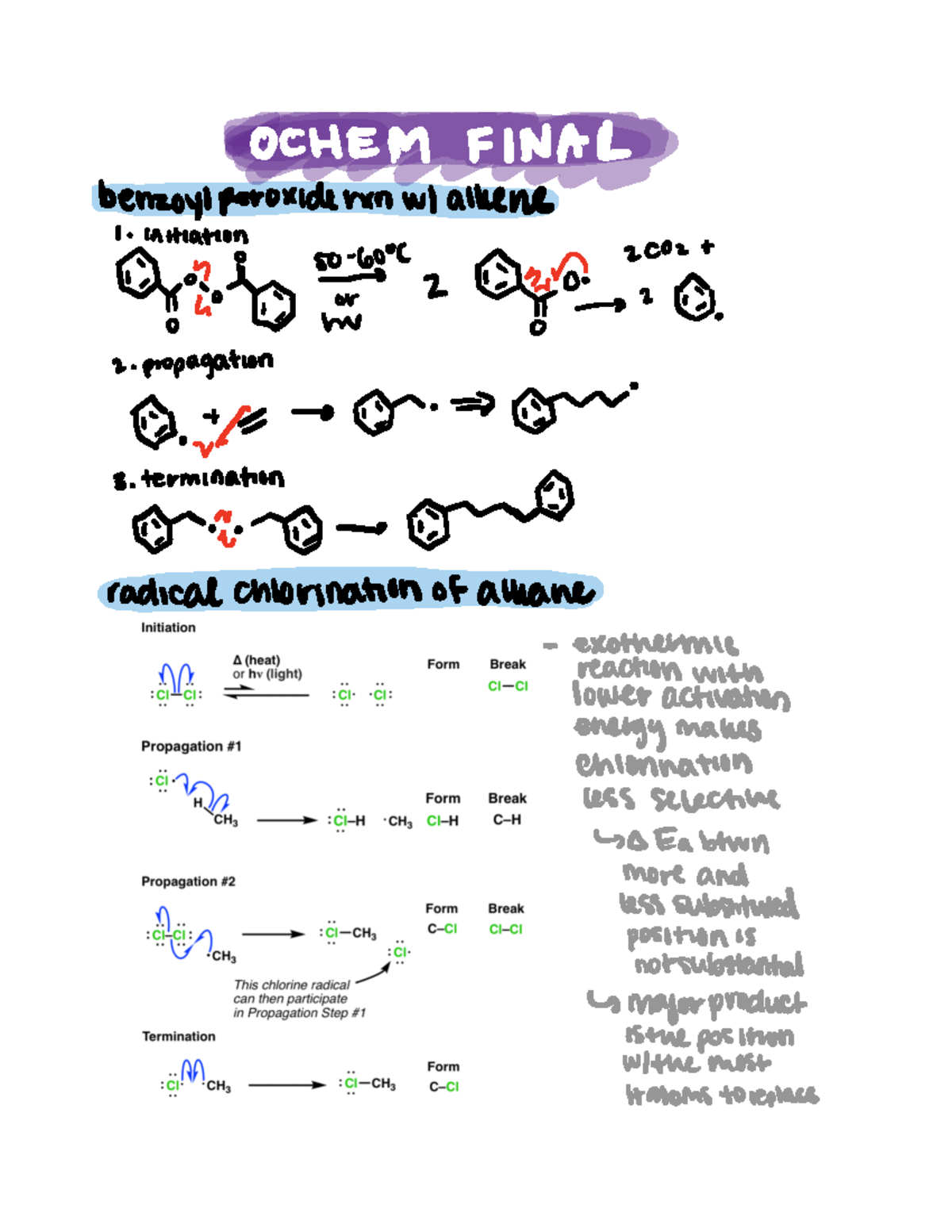 Ochem 2 Final Study Guide: Key Concepts & Mechanisms - Studocu