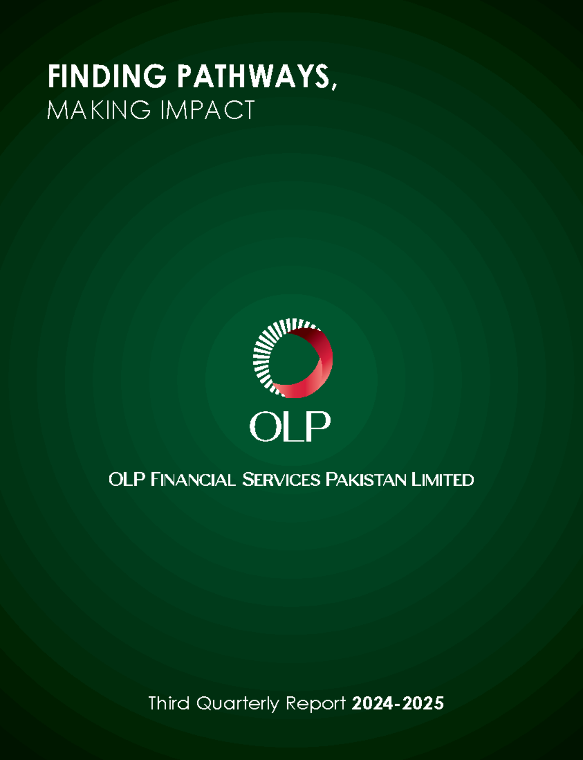 Third Quarterly Report 2024-25: Financial Performance Overview - Studocu