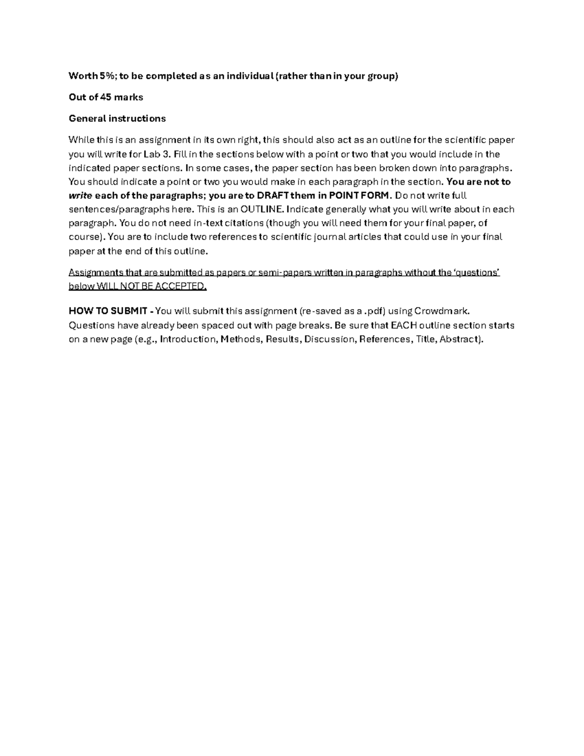 Lab 3 Outline: Lichen Abundance and Tree Circumference - Studocu