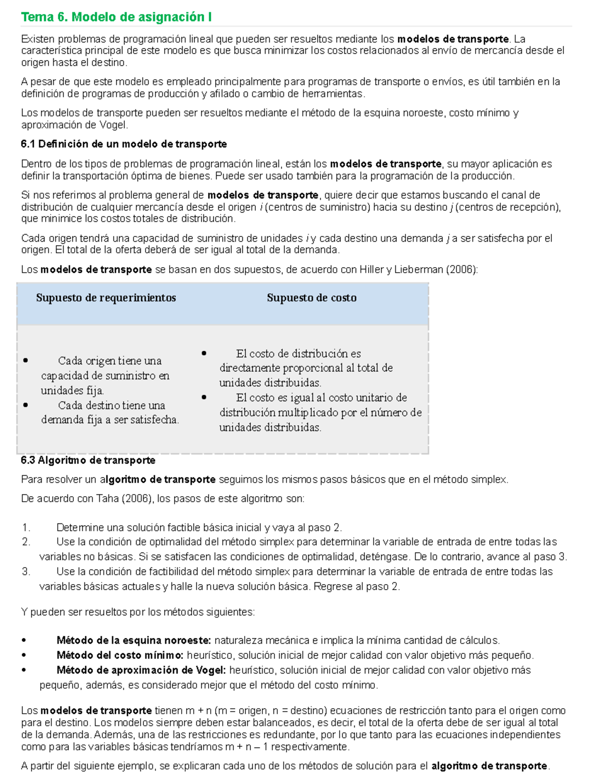 Modulo 2 Modelación - Resumen Metodología de optimización de procesos ...