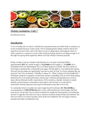 Unit 7 Human nutrtion and digestion (Presentation script ...