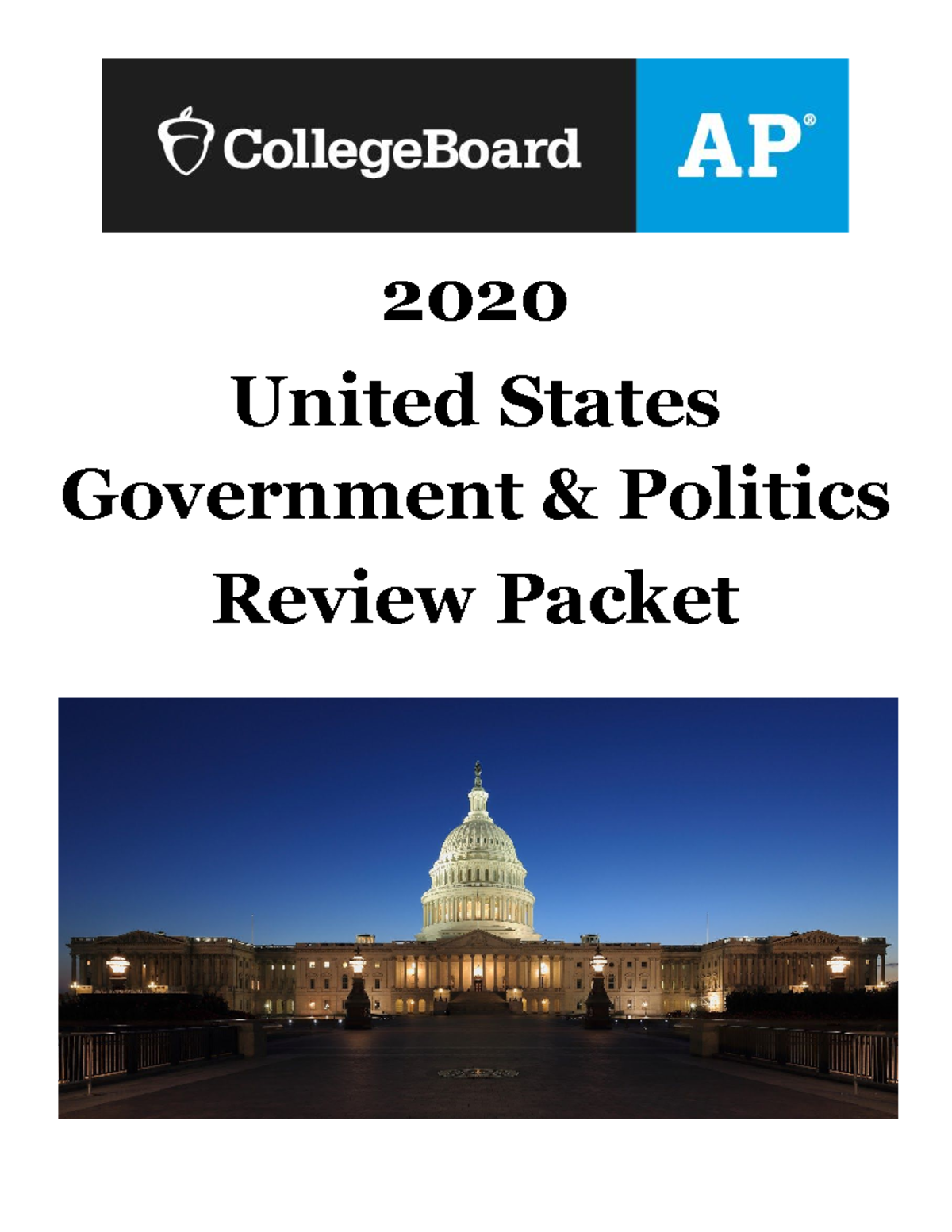 US Government & Politics Review Packet - Key Cases & Concepts 2020 ...