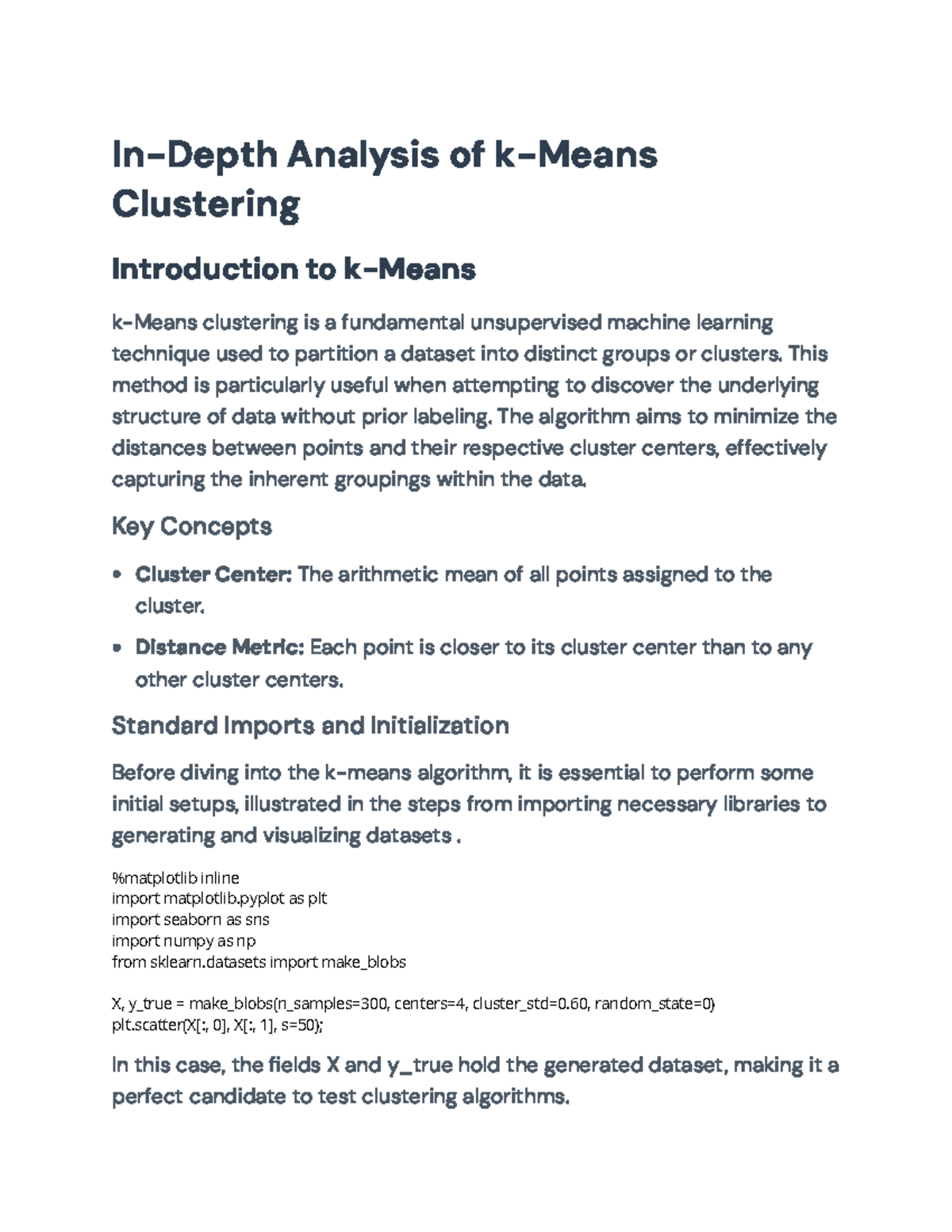 KCL-101: k-Means Clustering Techniques, Applications, and Best ...