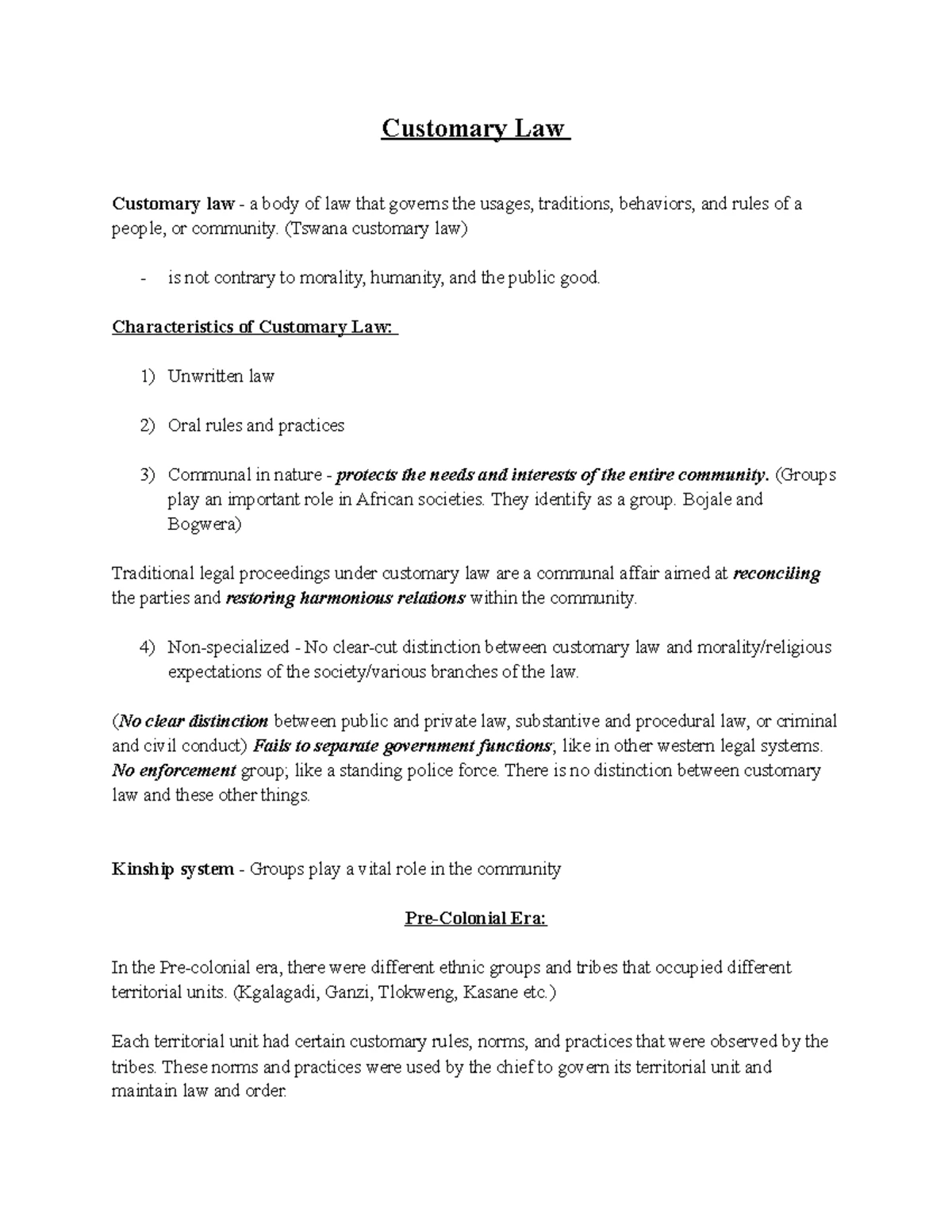 Statutory Instruments - THE LAWS OF BOTSWANA PRINCIPAL LEGISLATION ...