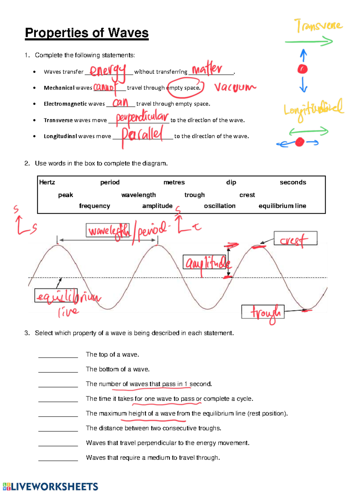 Waves and Their Properties: Test 208170144370950 - Studocu