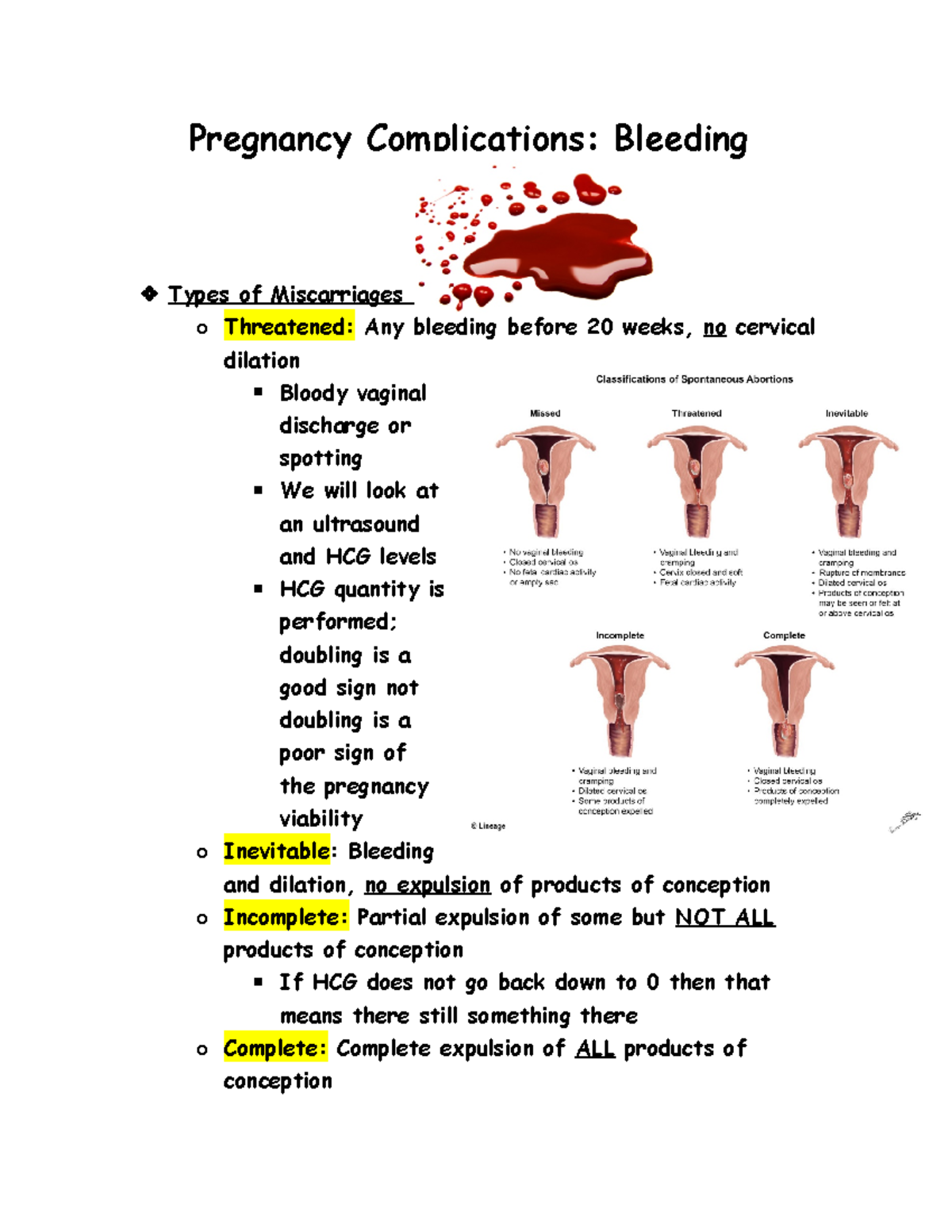 Pregnancy Complications Bleeding - .. double flush toilet and caution ...