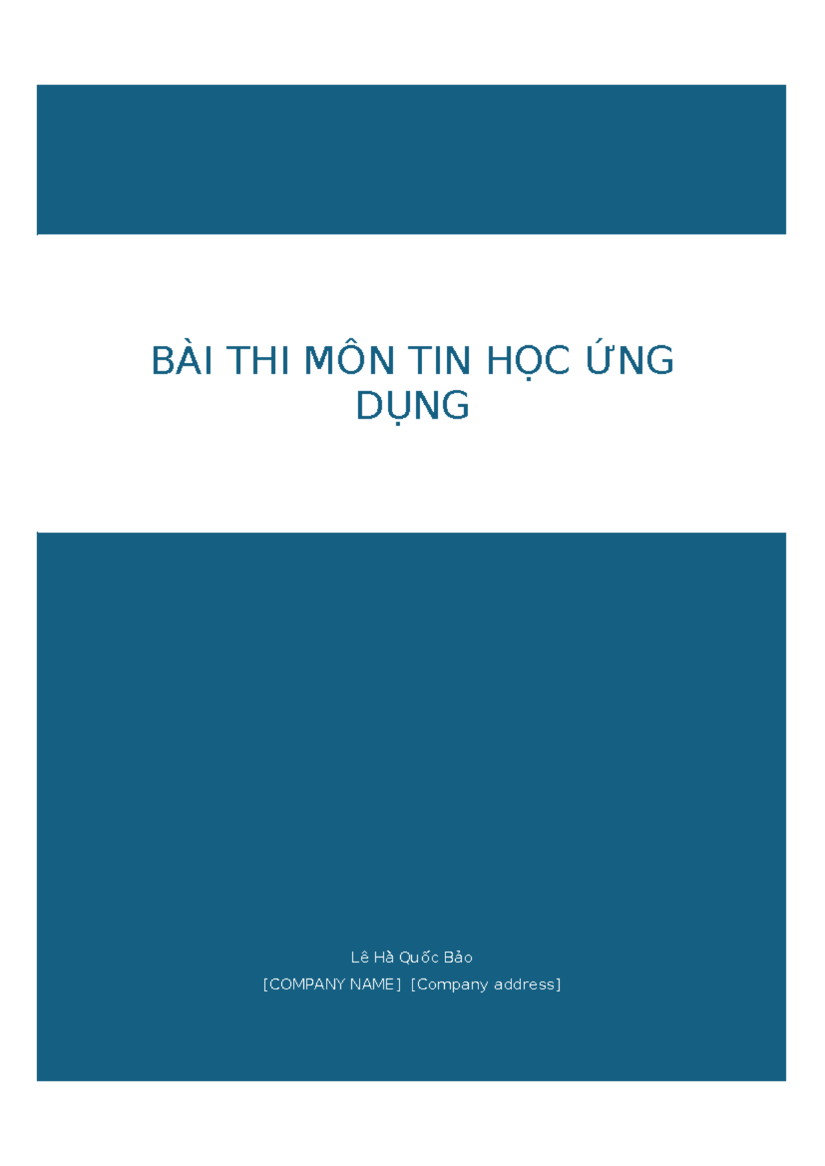 LE HA QUOC BAO 23210014 Ontap 3 - finance-banking - Lê Hà Quốc Bảo ...