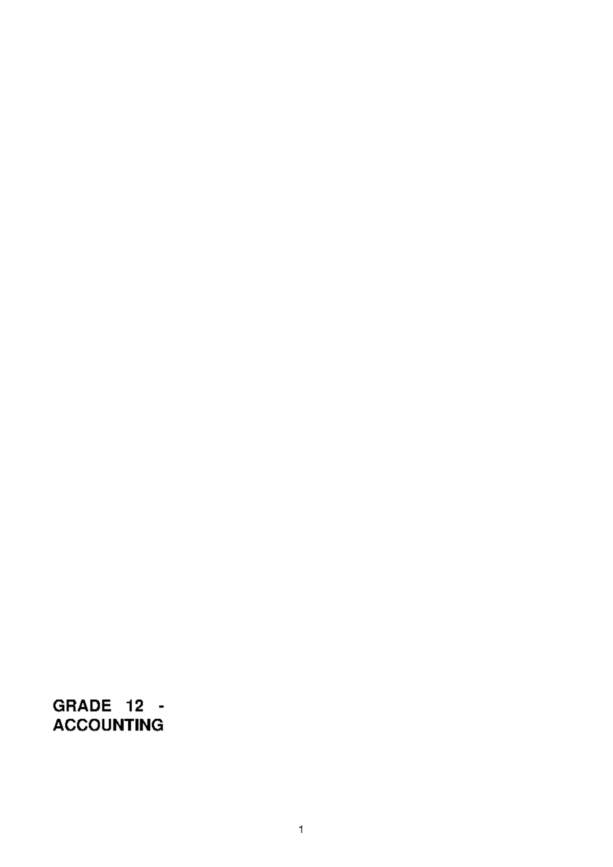 Grade 12 Accounting Notes: Debtors and Creditors Schedules Guide - Studocu