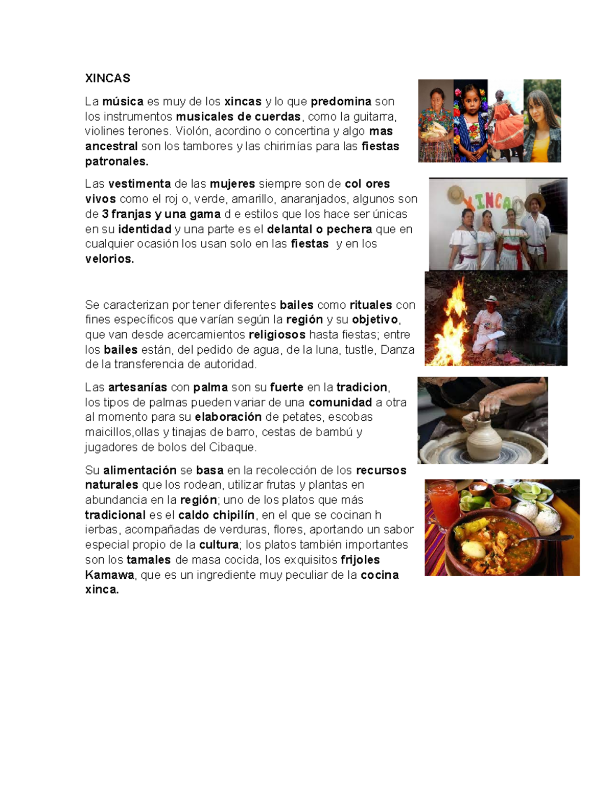 XINCAS, GARÍFUNAS, MAYAS Y LADINOS: Tradiciones y Cultura Visual - Studocu