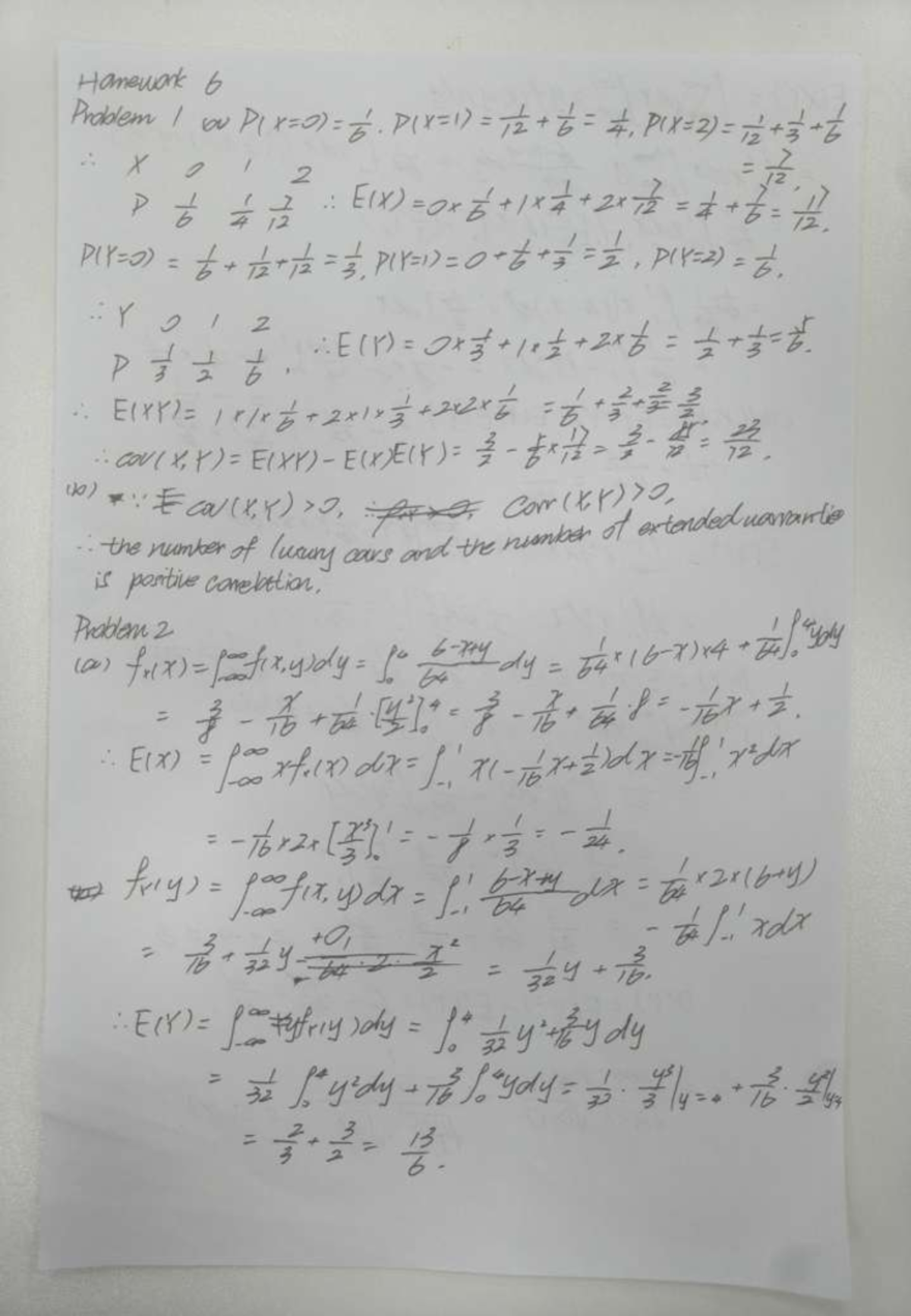 Homework 6 - Advanced Topics in Probability and Statistics - Studocu