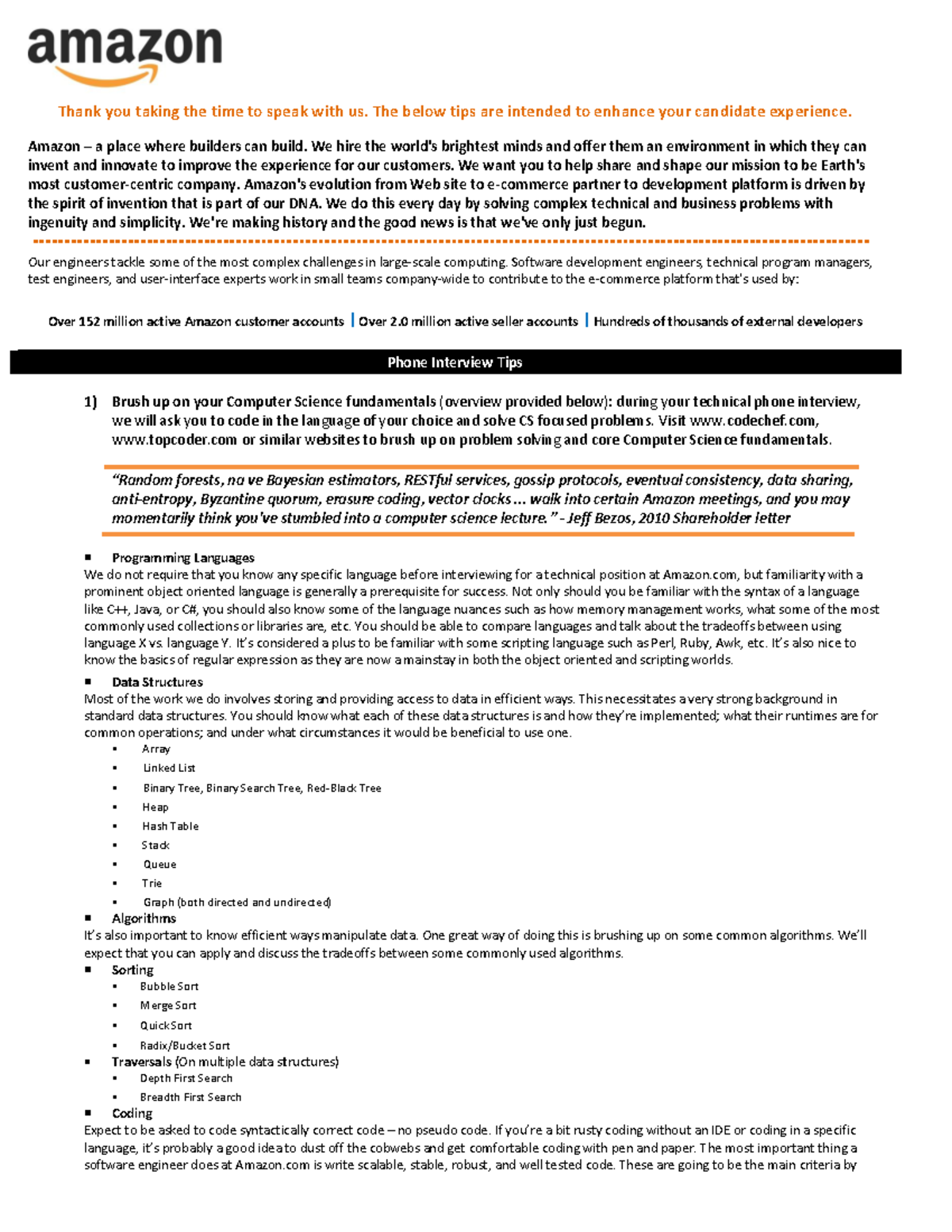 Amazon SDE Interview Prep: Essential Tips for Success in Technical ...