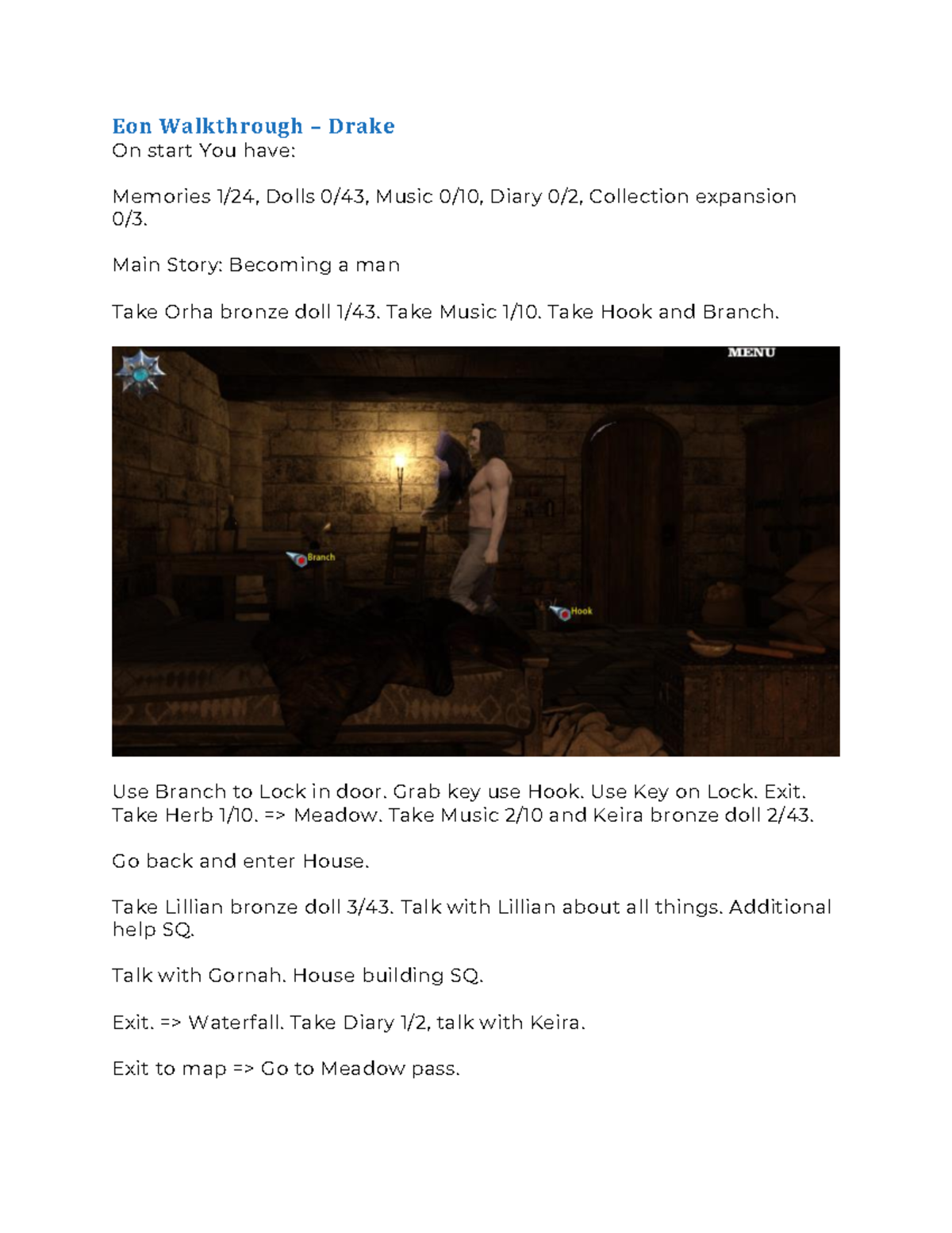 Eon Walkthrough for Drake: Complete Guide and Game Tips - Studocu