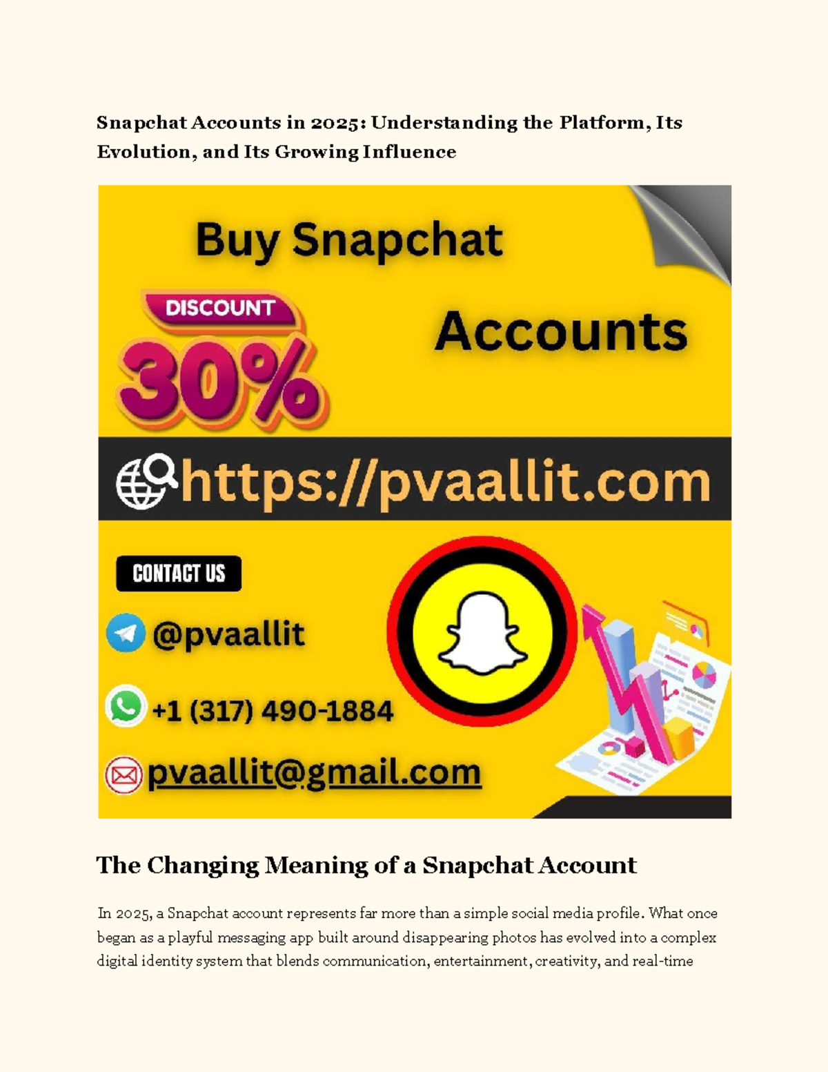 Snapchat Accounts in 2025: Setup, Growth, and Digital Identity - Studocu