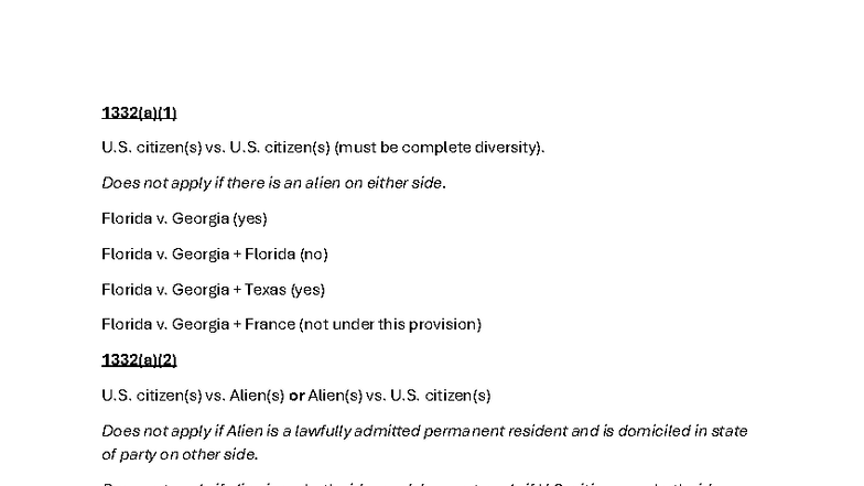 Diversity and Alienage SMJ Chart (1332) Analysis - Studocu