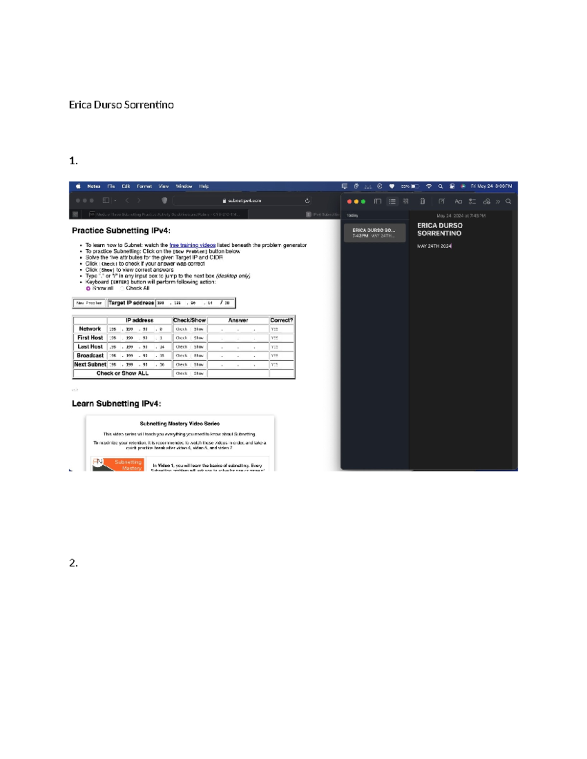 Module 3 - Subnetting Practice Activity (IPv4) Guidelines & Rubric ...