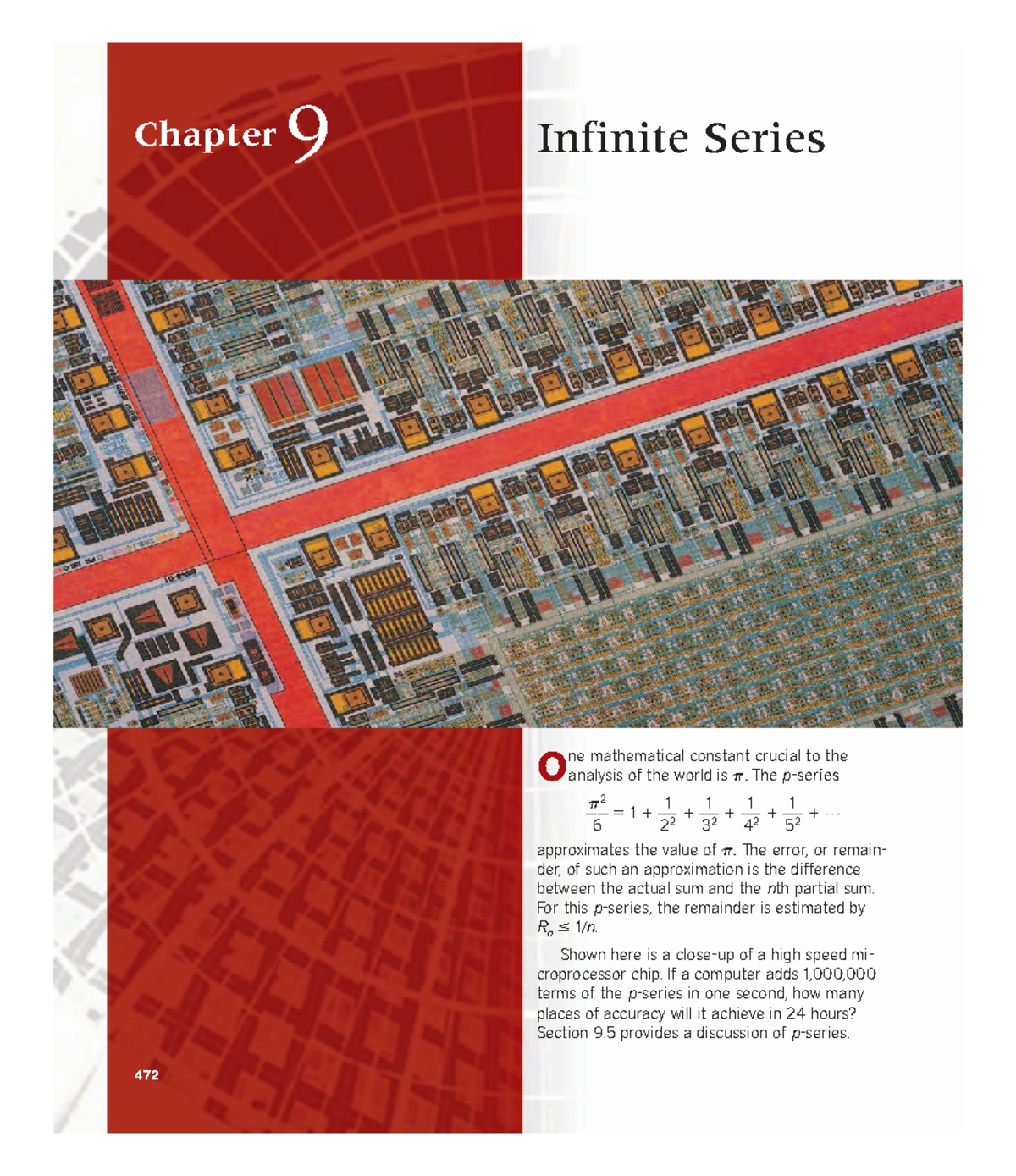 Chapter 9: Infinite Series - Key Concepts and Power Series (MATH 101 ...