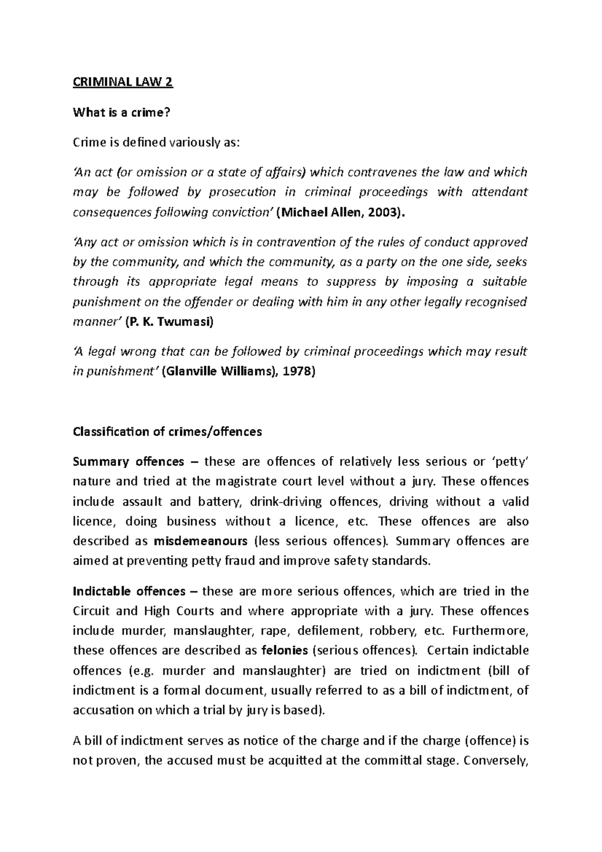 ACT 29 - Criminal Offences Act, 1960: Comprehensive Overview and ...