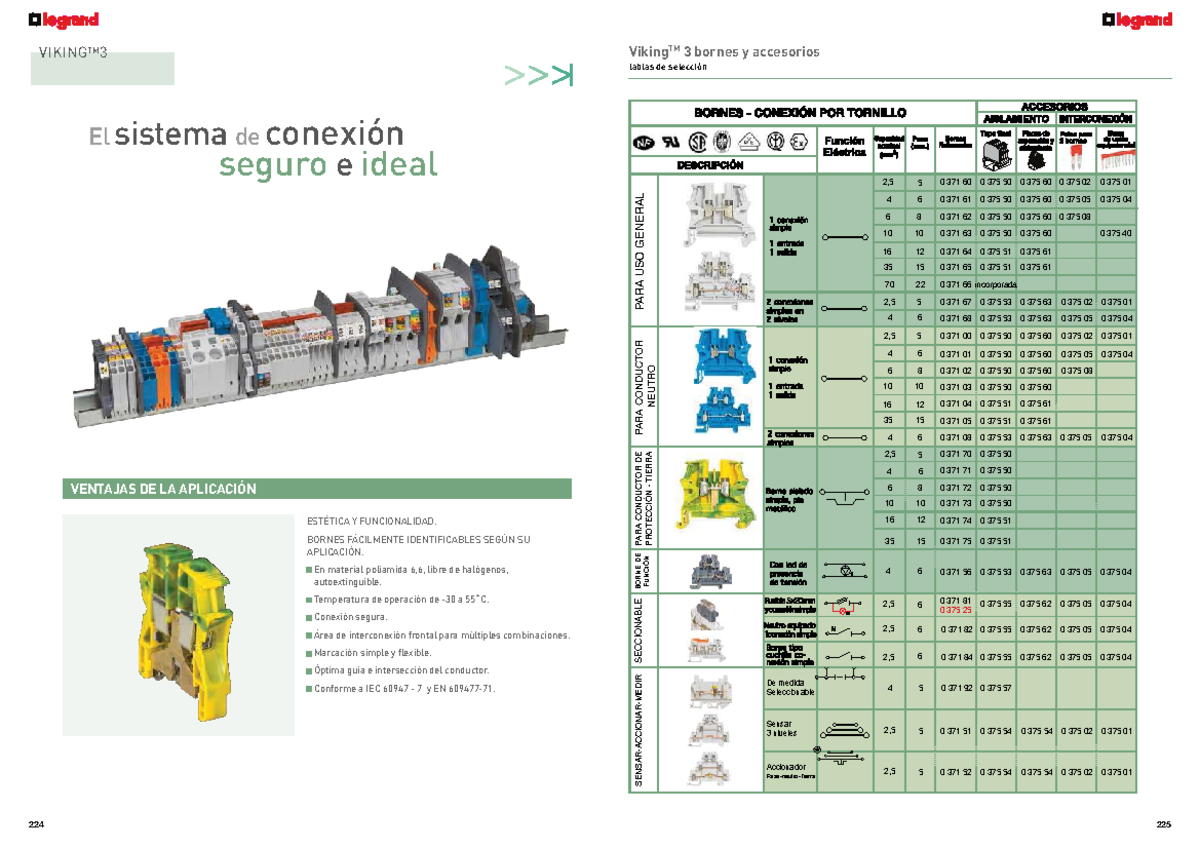 Catalogo de Bornes y Accesorios VikingTM 3 - Legrand - Studocu