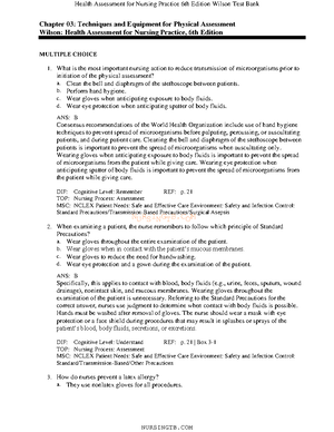 19 - text - NURSINGTB Chapter 19: Assessment of the Infant, Child, and ...
