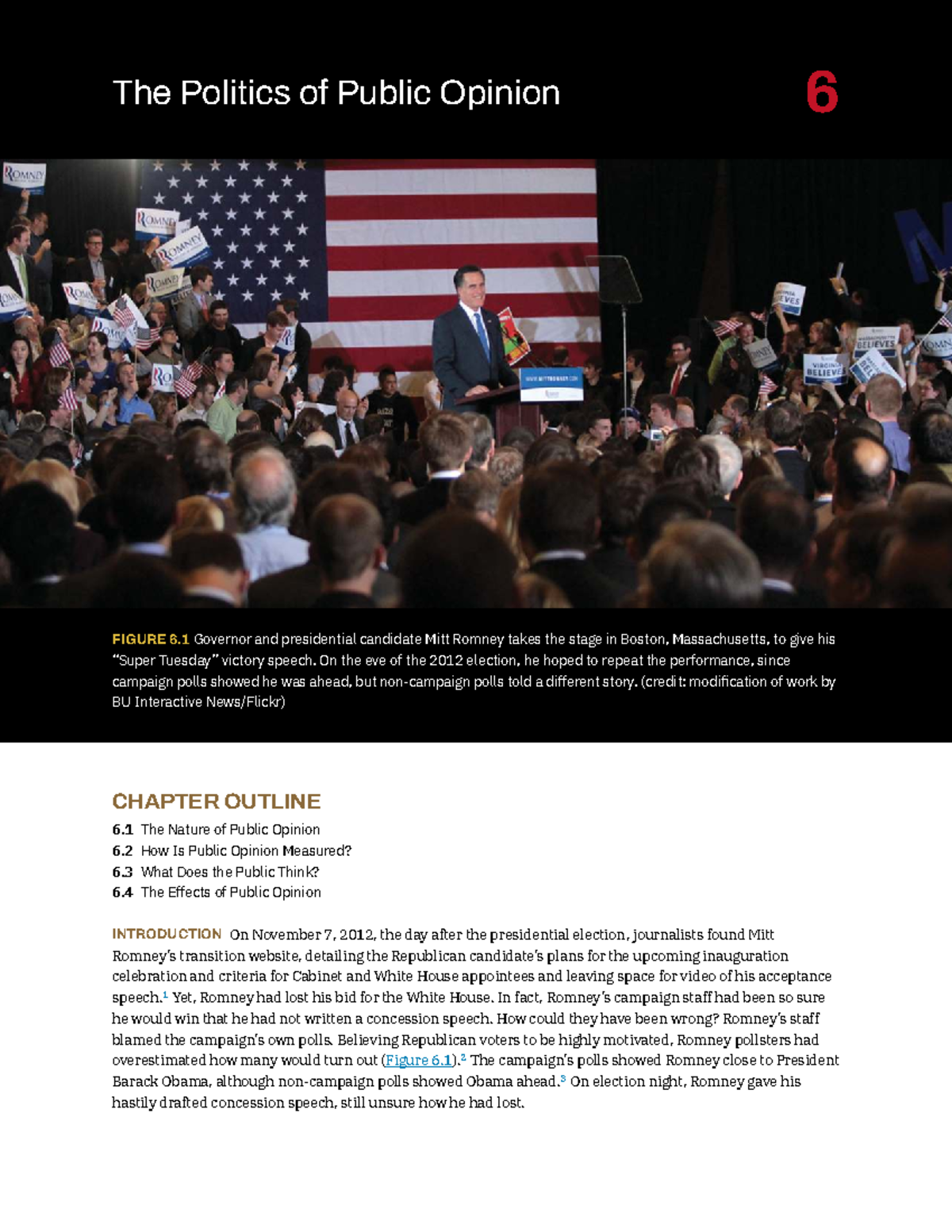 Chapter 6: The Politics of Public Opinion - Measurement & Impact - Studocu