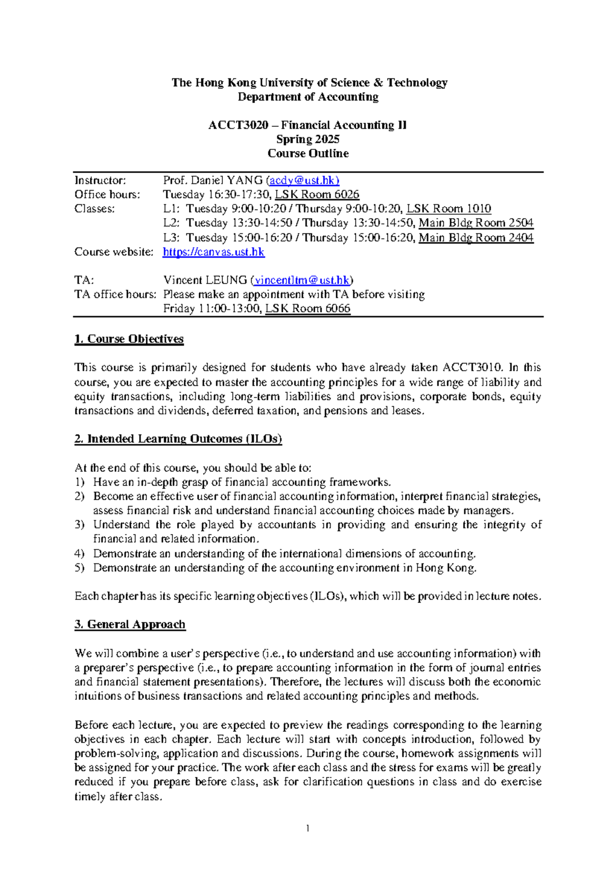 ACCT3020 Syllabus & Course Outline - Financial Accounting II Spring ...