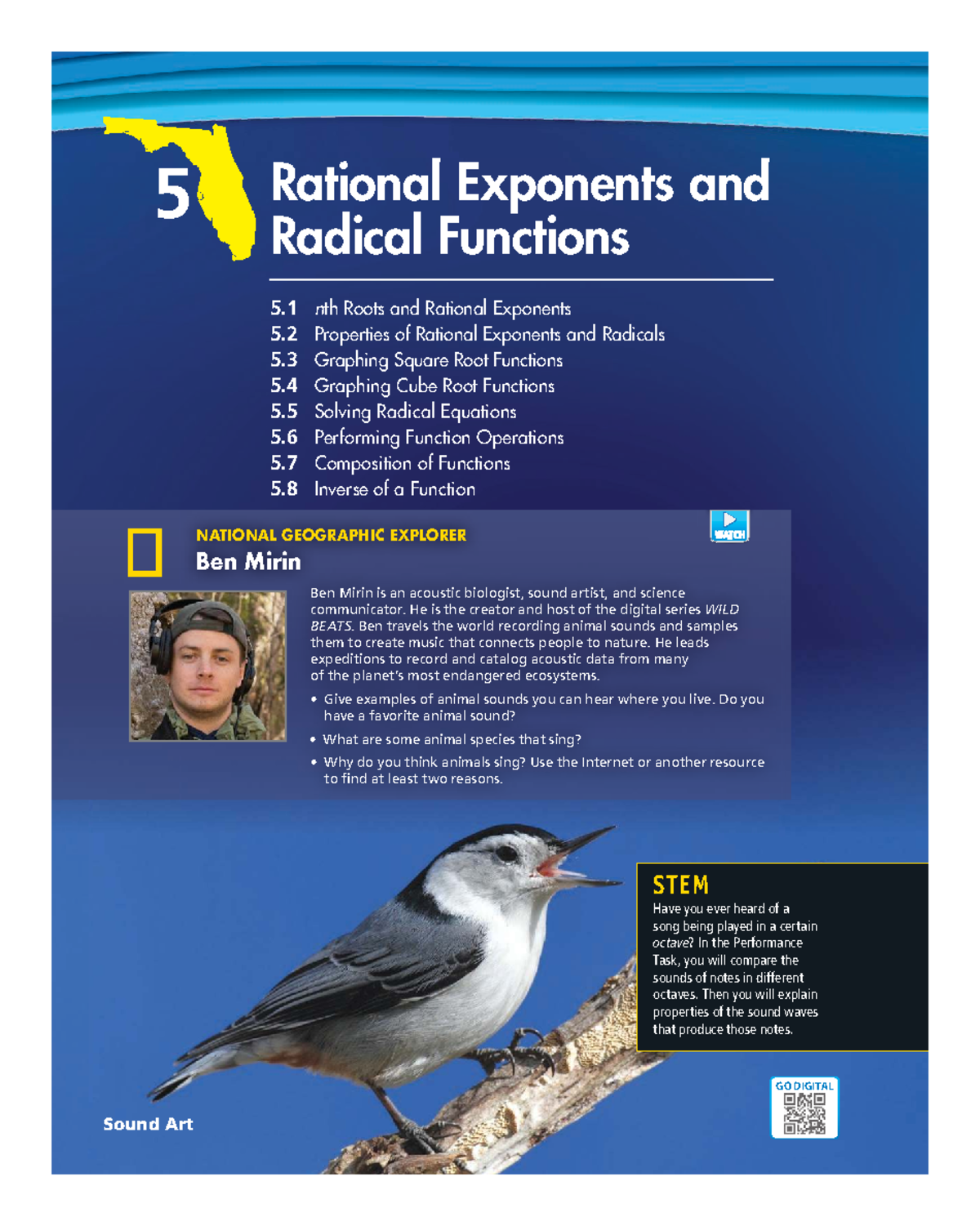 Rational Exponents and Radical Functions: Chapter 5 Overview (FL_hs ...