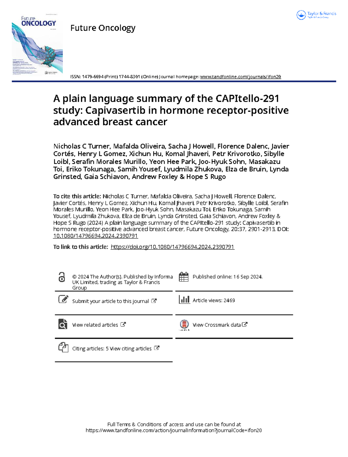 Plain Language Summary of CAPItello-291 Study: Capivasertib in Hormone ...