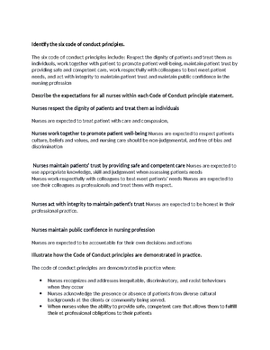 MAID - Assignment for MAID - The CNO document “Guidance on Nurses ...