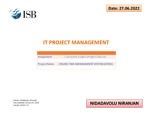 Cesim simulation guide - Introduction to Project Management Business ...