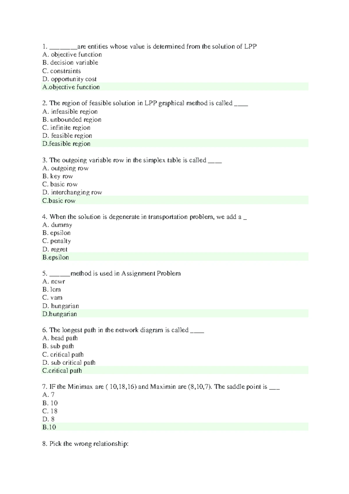 MCQs on Job Analysis & Job Evaluation - Multiple Choice Questions (MCQ ...